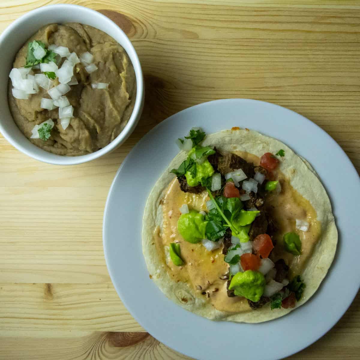 Vampiro Tacos Recipe with Carne Asada - The Bluster and the Burrow