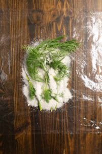 Cured Salmon Gravlax - The Bluster and the Burrow